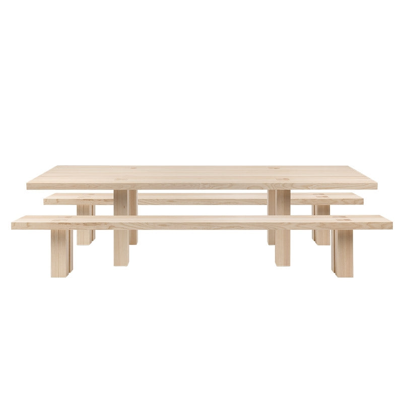Max Table + Max Benches Set - Hem | Design Republic – Design Republic Shop